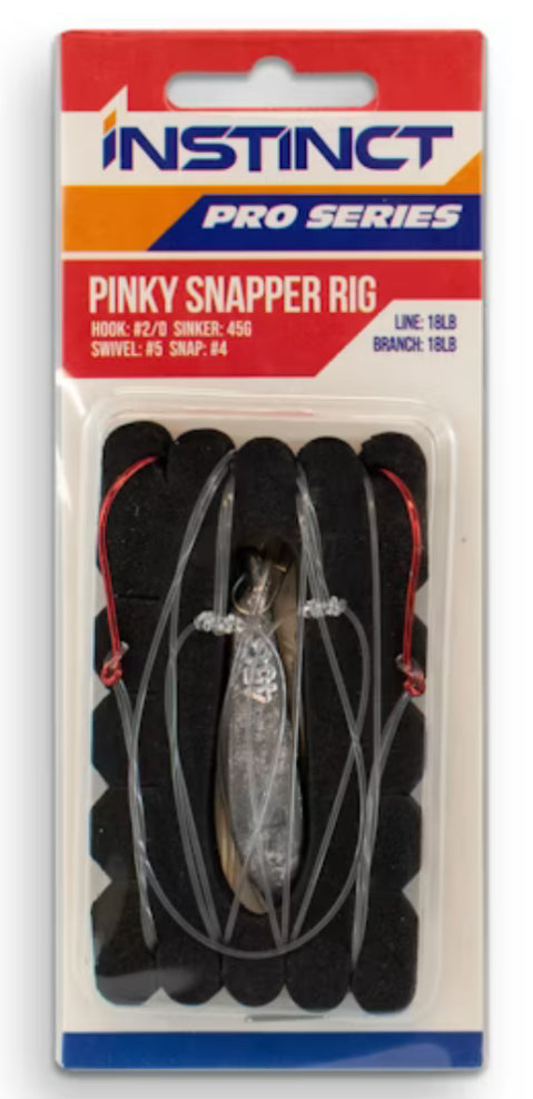 Instinct Pro Series Pinky Snapper Rig – Tackle World Rainbow Beach